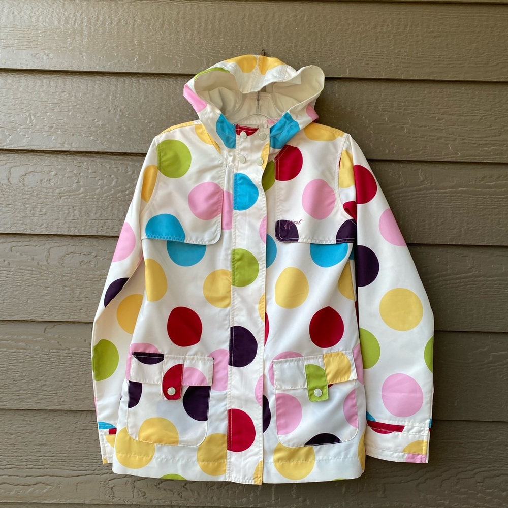 Animal” Brand Polka Dot Multi-Color Zipper Jacket, … - Gem